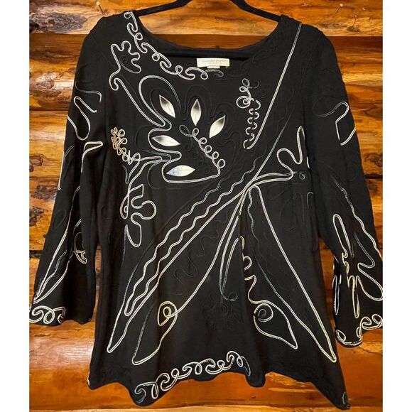 Christopher & Banks | Tops | Christopher Banks Blouse Size Pl | Poshmark